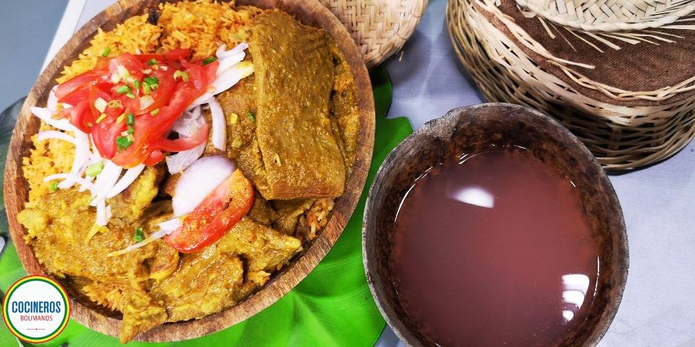 Rapi al jugo con majadito - Red Uno de Bolivia