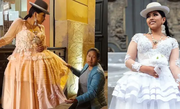 Usar pollera paceña para la fiesta de 15 años es tendencia - Red Uno de ...