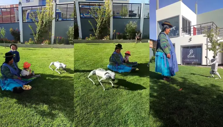 Senku, el primer perro robot de Bolivia creado por un joven ingeniero ...