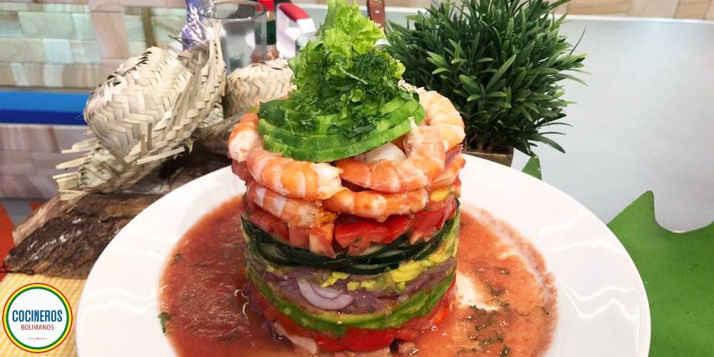 Torre de mariscos - Red Uno de Bolivia