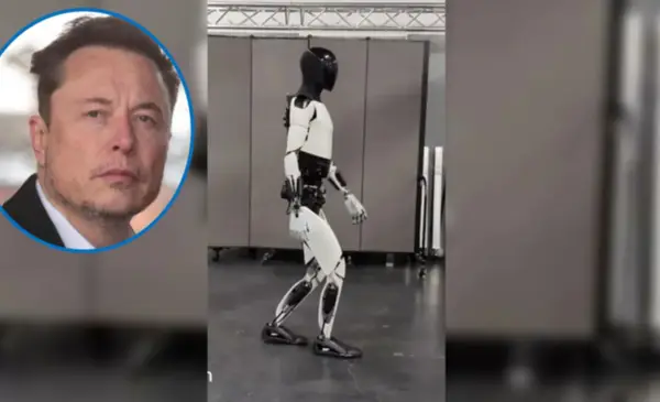 Video: Elon Musk muestra al androide de Tesla paseando por una fábrica ...