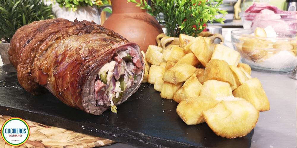 Pollerita rellena - Red Uno de Bolivia