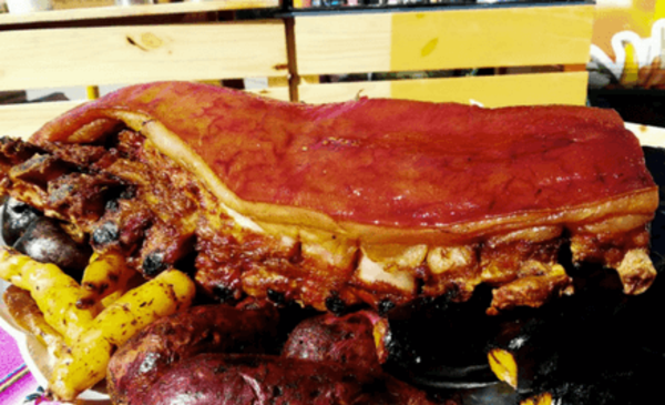 Lechón al horno - Red Uno de Bolivia