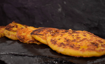 "Arepas de maíz"