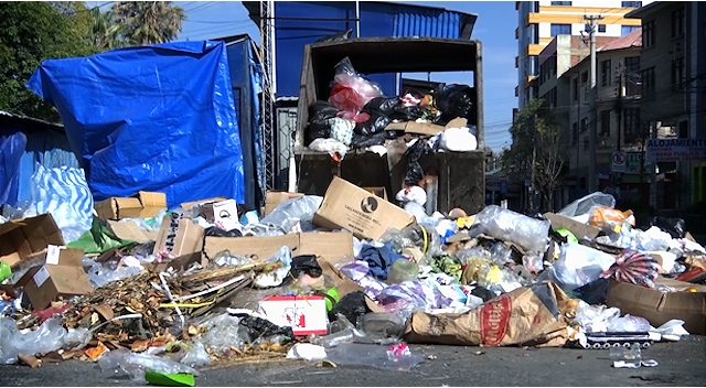 Más de 4 mil toneladas de basura en las calles y bloqueos en K’ara K ...