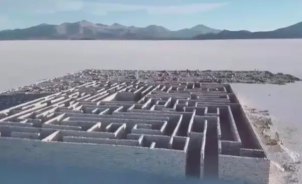 ¡Impresionante! El laberinto de sal más grande del mundo está en Uyuni ...
