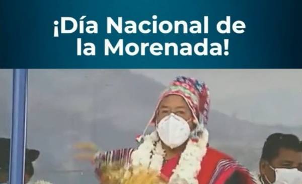 Al ritmo de las matracas, Presidente Arce recordó que la morenada es ...