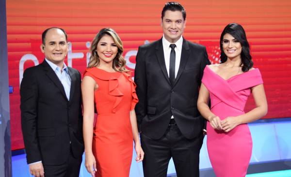 Así fue el estreno del nuevo set de Notivisión - Red Uno de Bolivia
