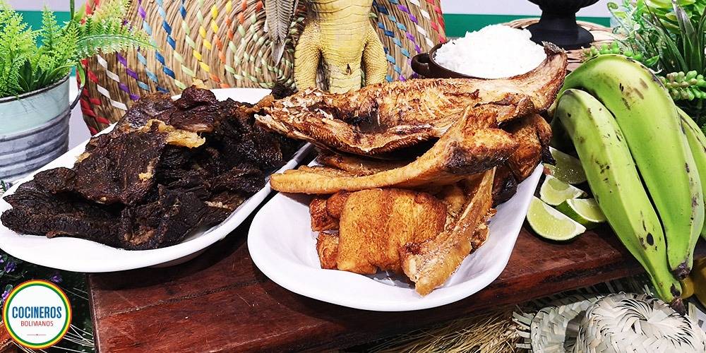 Charque y pacú frito - Red Uno de Bolivia